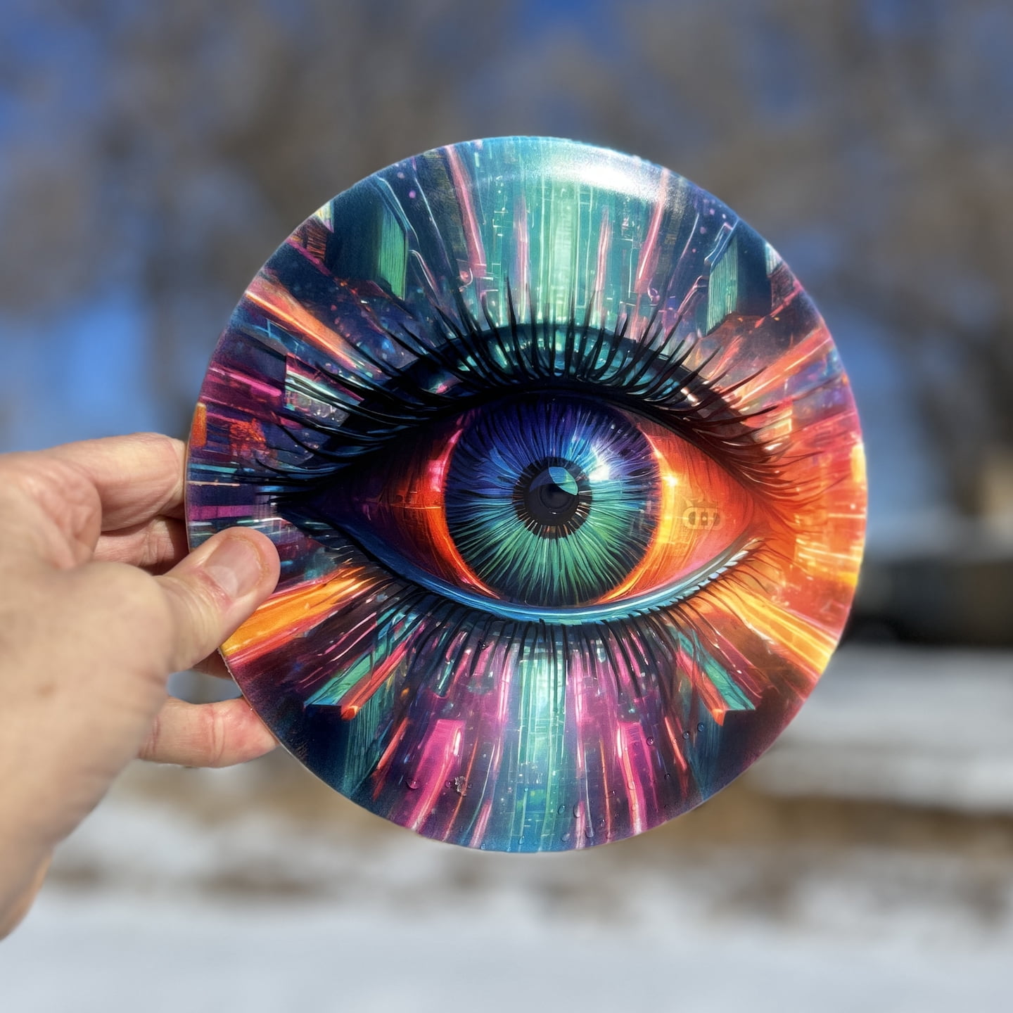 Dynamic Discs DyeMax Felon Eye Disc Golf Fairway Driver, Pick Color ...