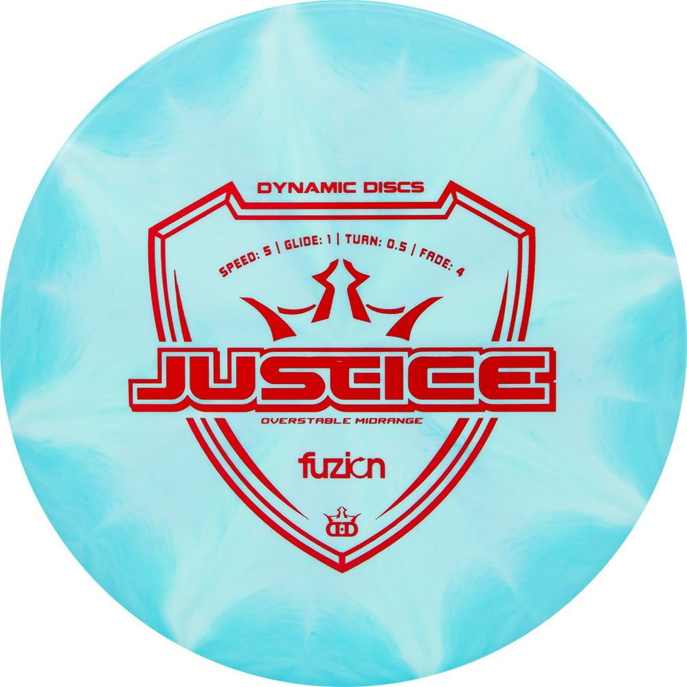 Dynamic Discs Fuzion Burst Justice Midrange Golf Disc - Colors Will ...