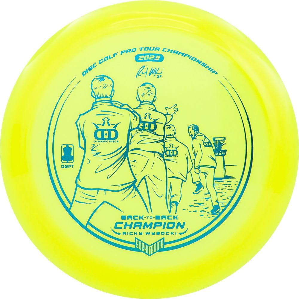 Dynamic Discs Limited Edition Ricky Wysocki 2023 DGPT Champion Hybrid ...