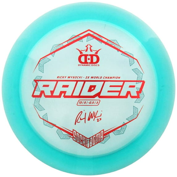 Dynamic Discs Limited Edition Ricky Wysocki Sockibomb Bottom Stamp ...