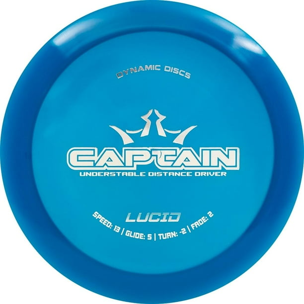 Dynamic Discs Lucid Captain Distance Driver Golf Disc - Walmart ...
