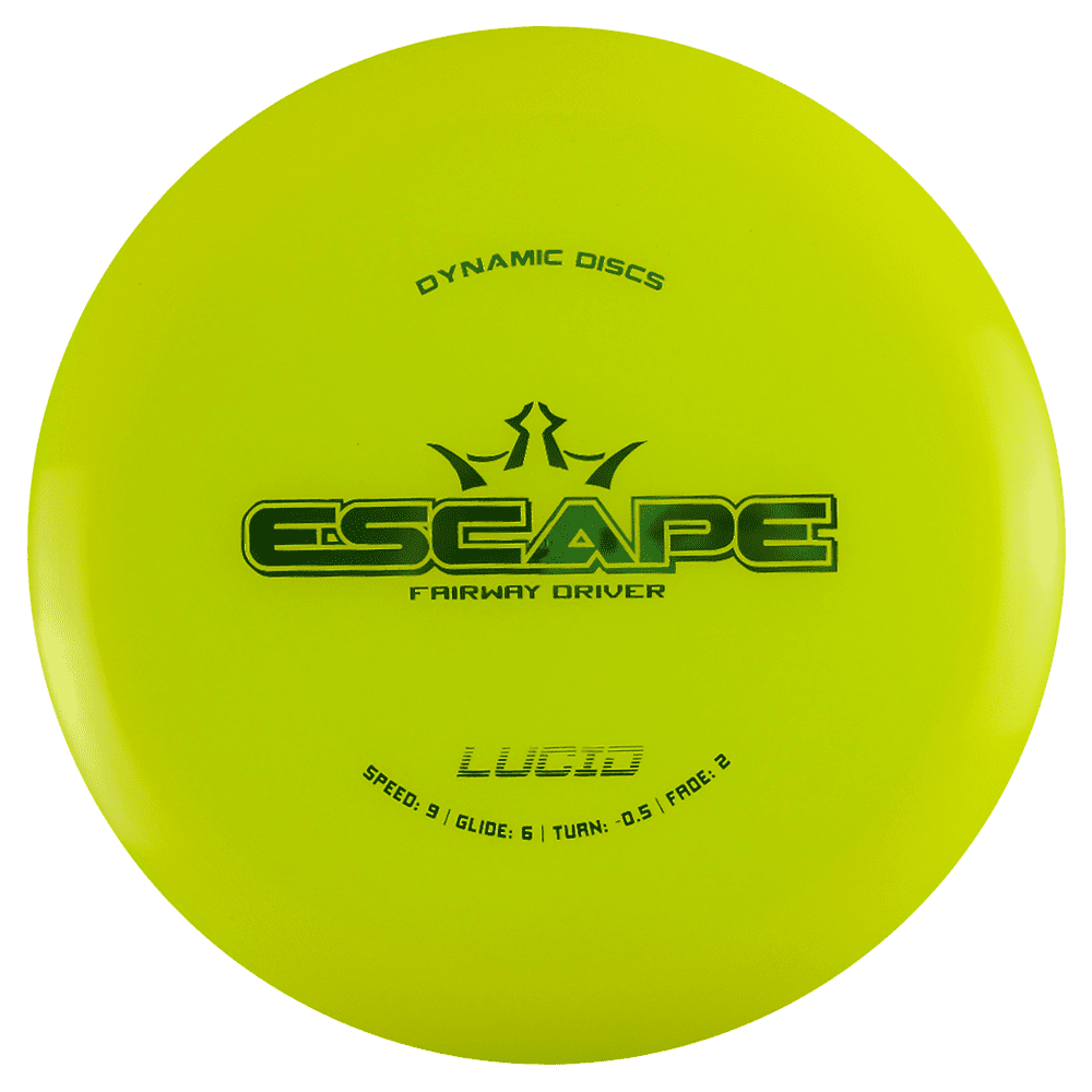 Dynamic Discs Lucid Escape 173-176g Fairway Driver Golf Disc Colors may ...
