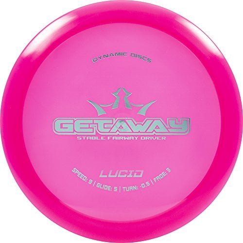 Dynamic Discs Lucid Getaway Fairway Driver Golf Disc [Colors May Vary ...