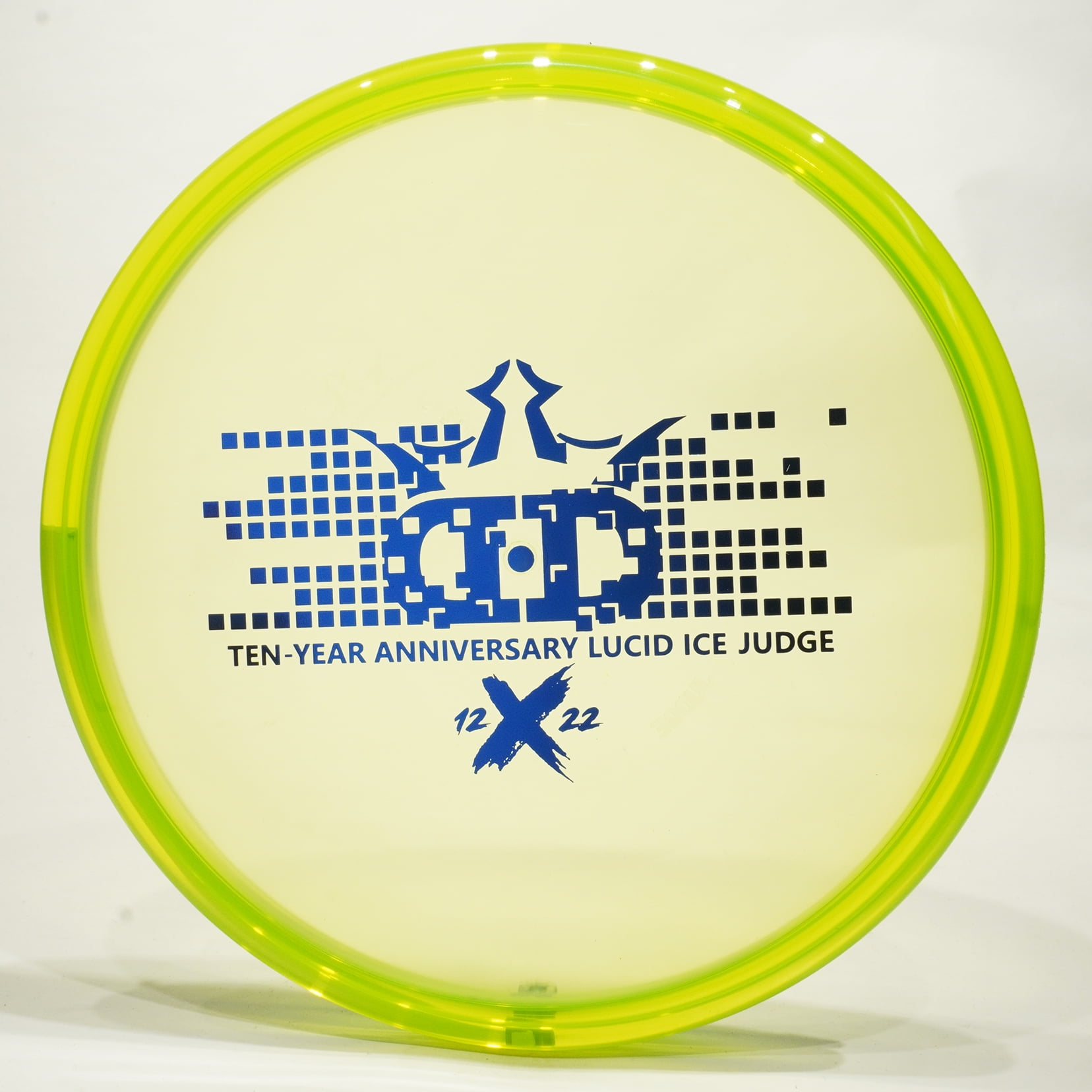 Dynamic Discs Lucid Ice Judge 10 Year Anniversary Disc Golf Putter ...