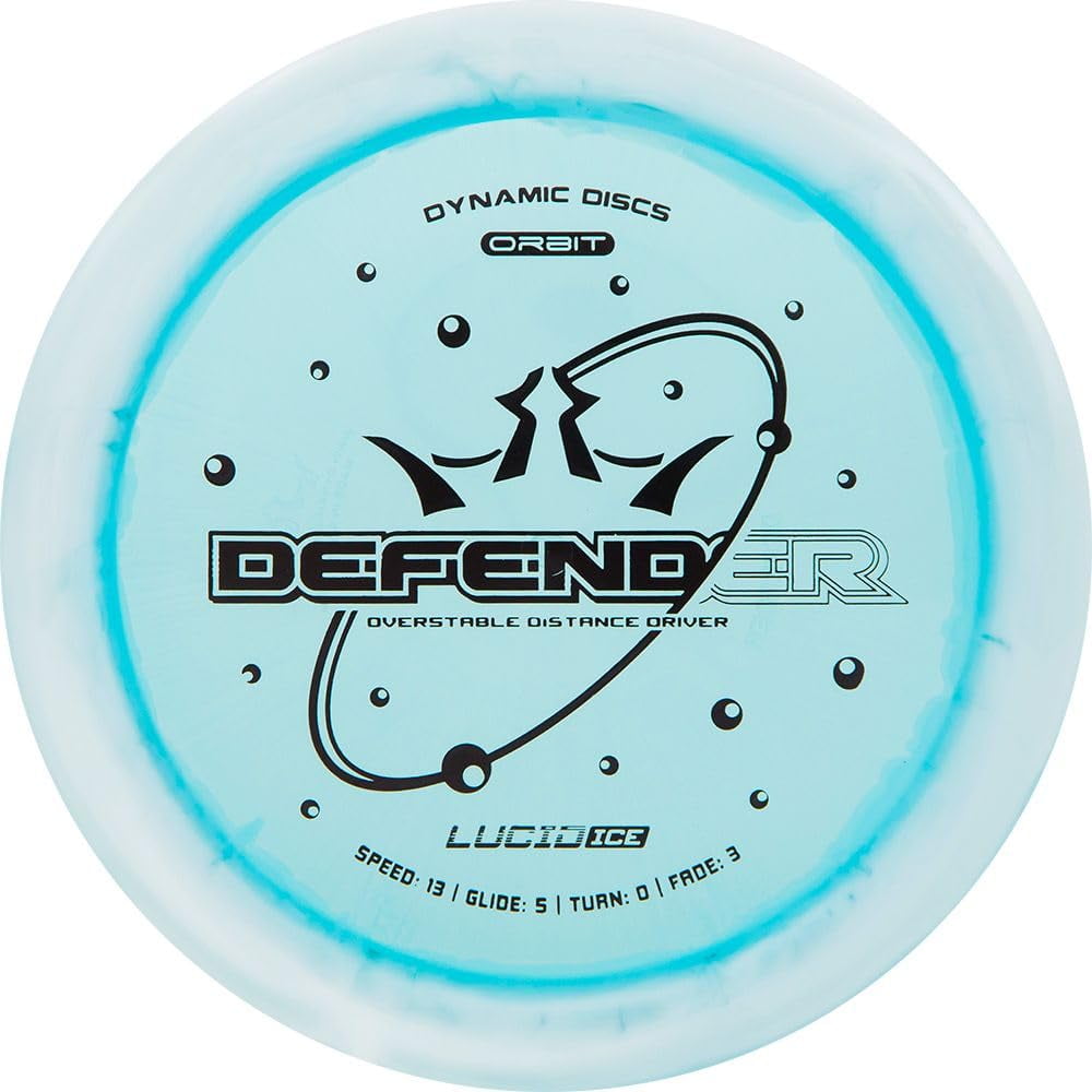 Dynamic Discs Lucid Ice Orbit Defender Distance Driver Golf Disc ...