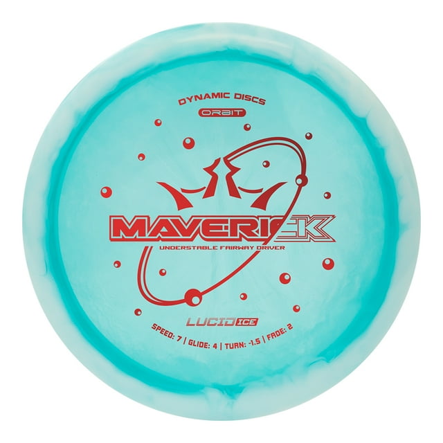 Dynamic Discs Lucid Ice Orbit Maverick Disc Golf Driver Driver ...