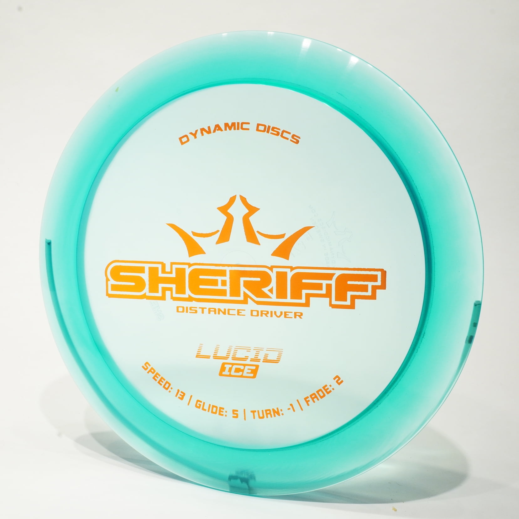 Dynamic Discs Lucid Ice Sheriff Disc Golf Distance Driver - Walmart.com