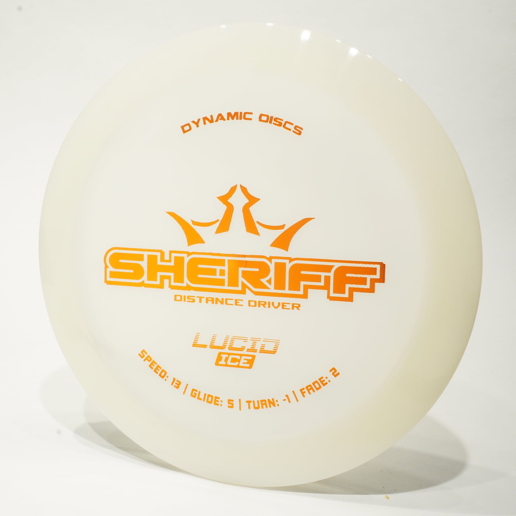 Dynamic Discs Lucid Ice Sheriff Disc Golf Distance Driver - Walmart.com