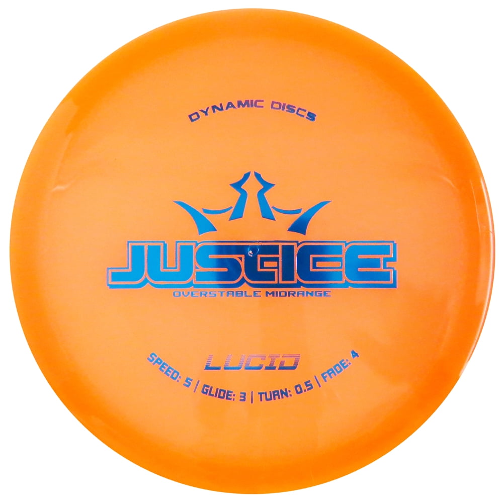 Dynamic Discs Lucid Justice 170-172g Midrange Golf Disc [Colors may ...