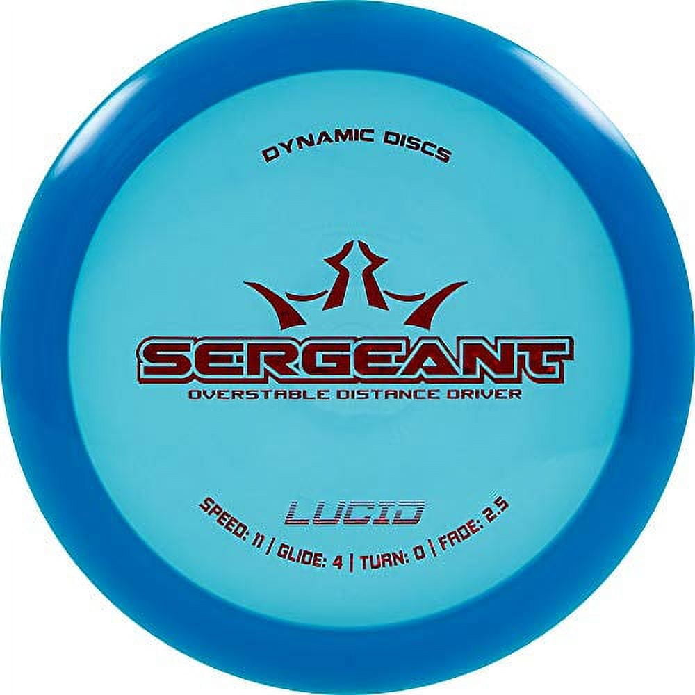 Dynamic Discs Lucid Sergeant Distance Driver Golf Disc - Walmart.com