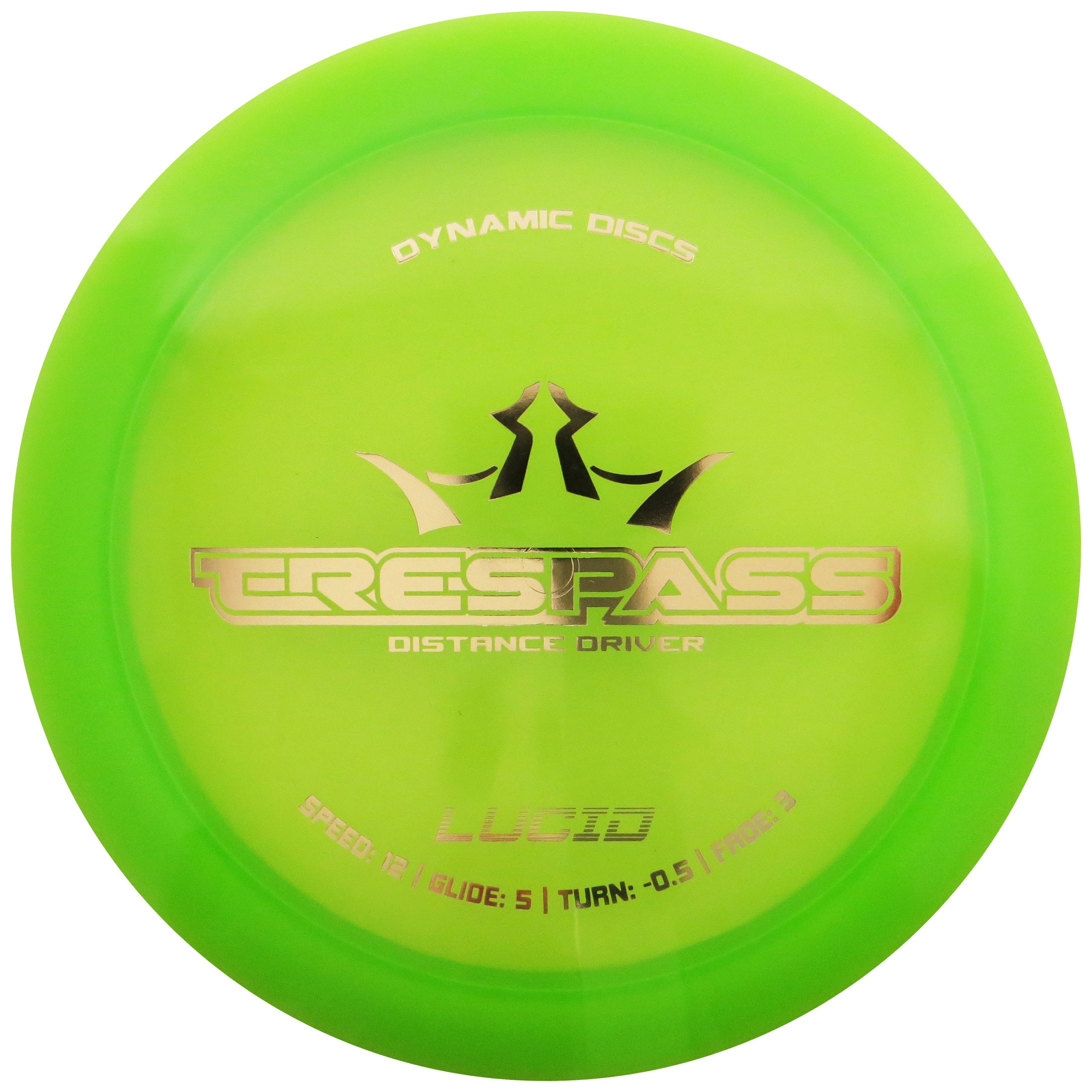 Dynamic Discs Lucid Trespass Distance Driver Golf Disc - Walmart.com