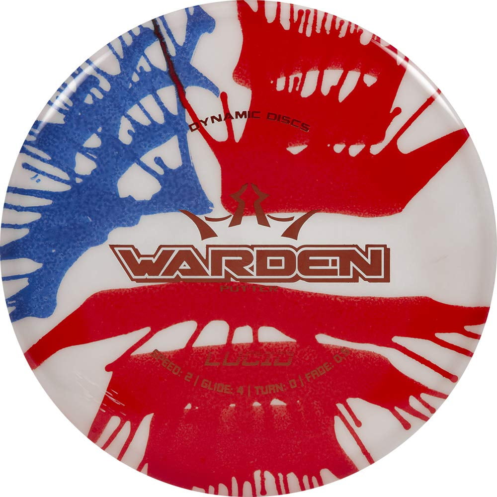 Dynamic Discs MyDye American Flag Disc Golf Discs, Straight Flying ...