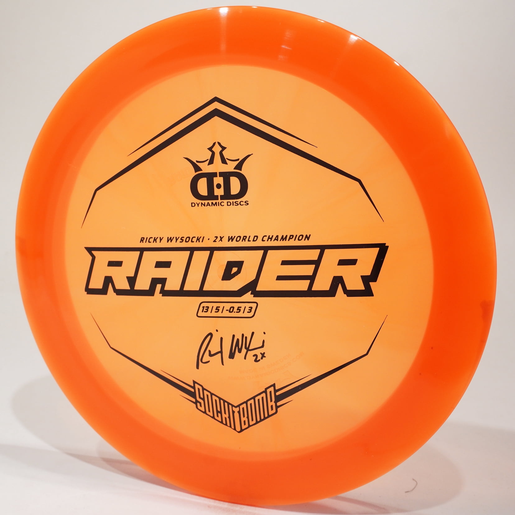 Dynamic Discs SockiBomb Raider (Lucid) Distance Driver Golf Disc ...