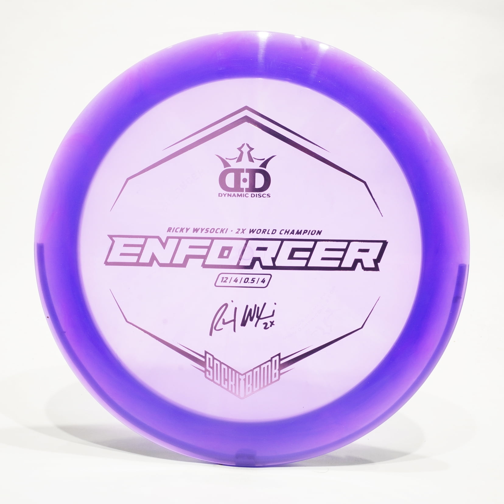 Dynamic Discs Sockibomb Lucid Enforcer Disc Golf Distance Driver, Pick ...