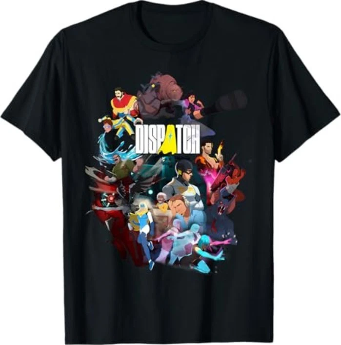Dynamic Dispatch Video Game Hero Theme Cool Gaming Unisex T-Shirt up to ...