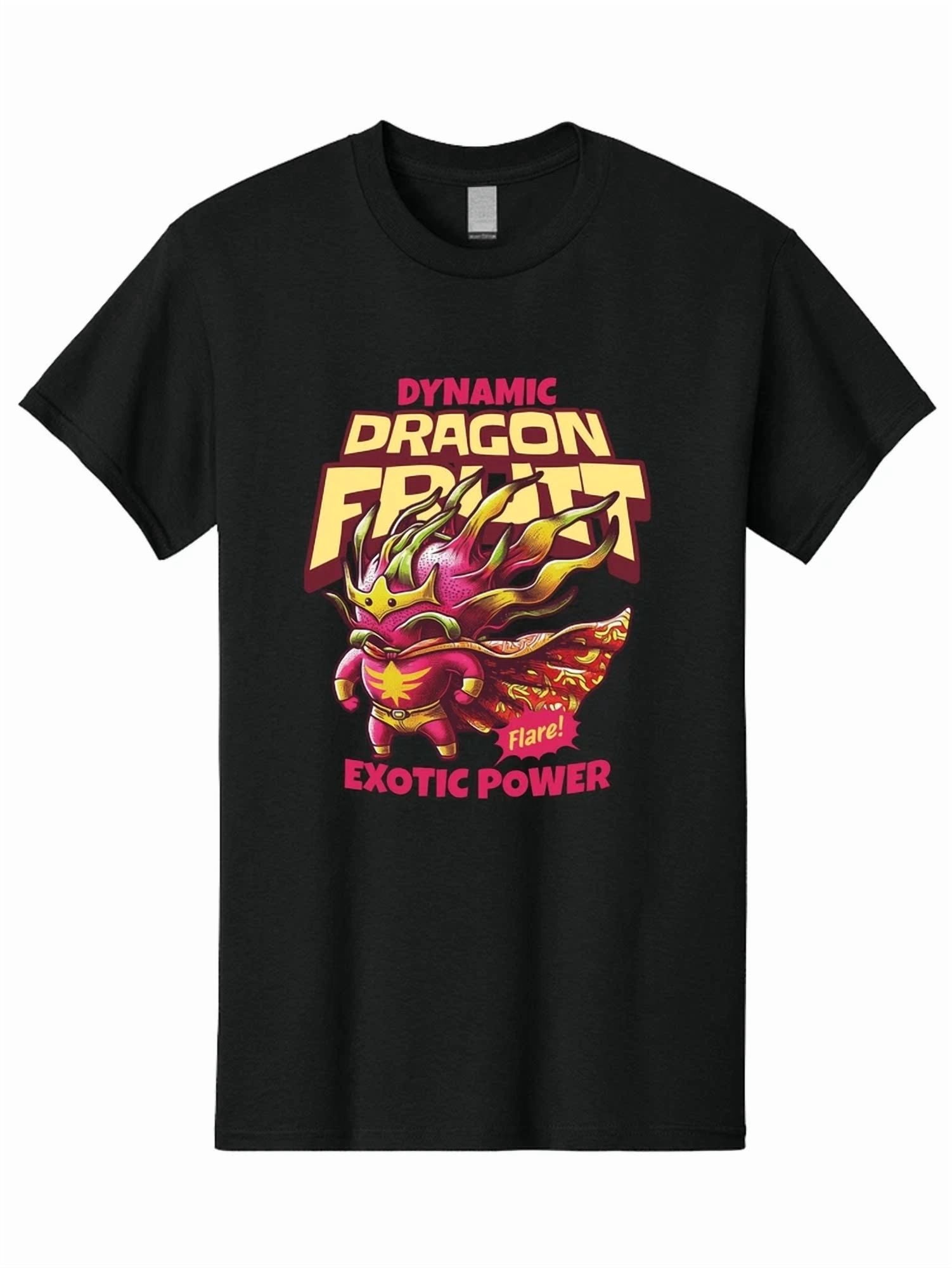 Dynamic Dragon Fruit Superhero Pitaya Fruit Exotic Food Health Power ...