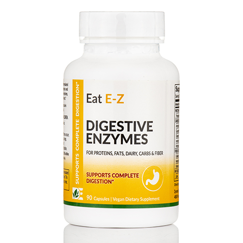 Dynamic Enzymes Eat E-Z - 90 Vegan Capsules - Walmart Business Supplies