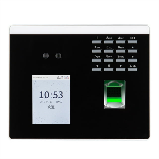 Dynamic Face Fingerprint Password Access Control And Attendance Machine TCP IP WIFI Time Clock ...