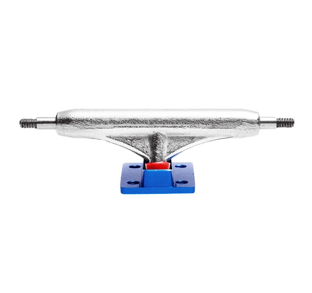 Dynamic Fingerboard Trucks - 32mm Chrome and Blue - Walmart.com
