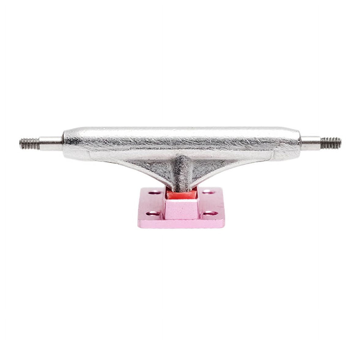 Dynamic Fingerboards Dynamic Fingerboard Trucks - 34mm Chrome and Pink ...