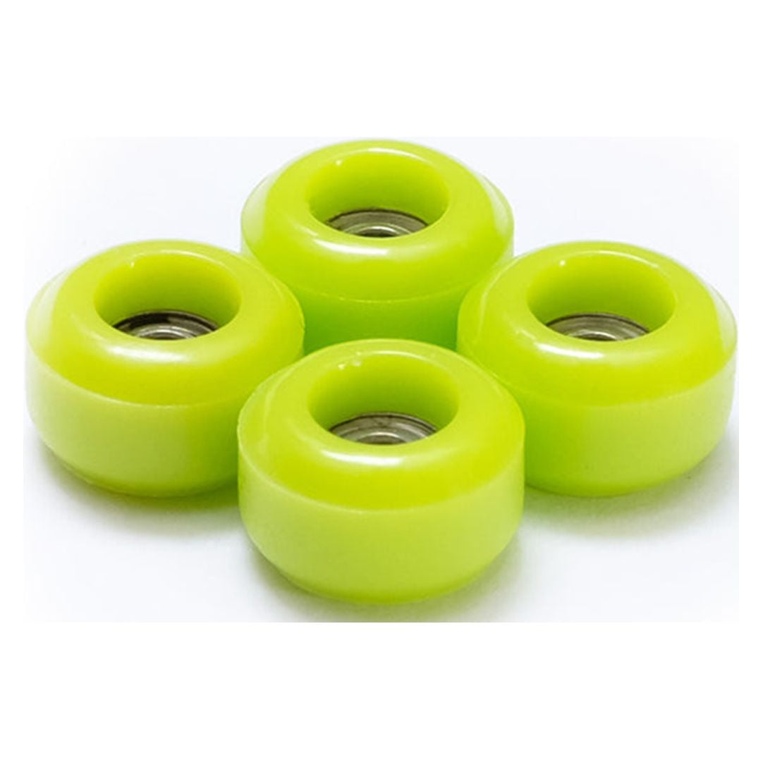 Dynamic Fingerboard Wheels - 64D Neon Green - Walmart.com