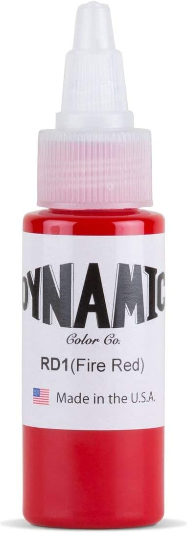 Dynamic Fire Red Tattoo Ink, Permanent Colored Supplies, Professional ...