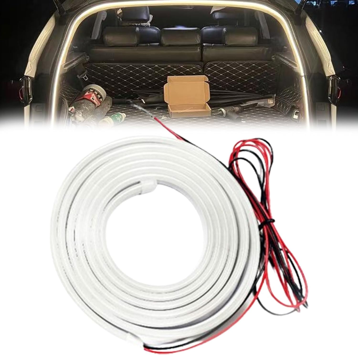 Dynamic Flowing Car Trunk Light Strip, 78/157 Inch Cuttable Car Trunk ...