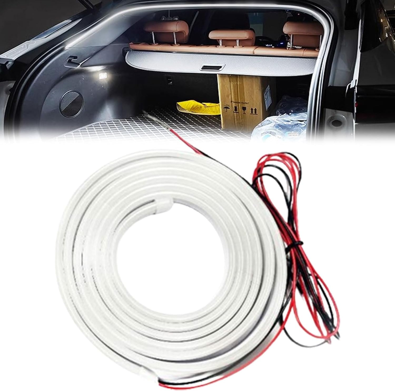 Dynamic Flowing Car Trunk Light Strip, 78/157 Inch Cuttable Car Trunk ...