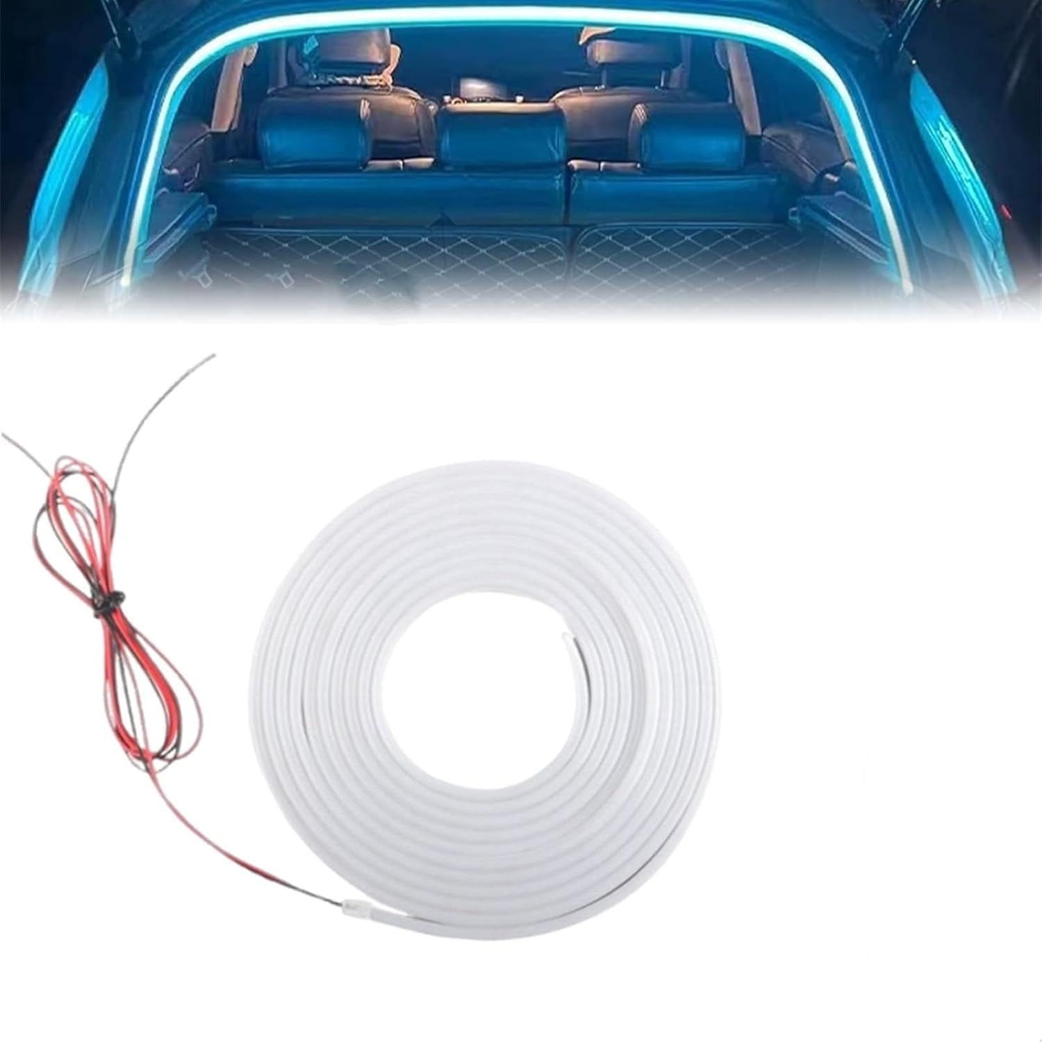 Dynamic Flowing Car Trunk Light Strip, 78/157 Inch Cuttable Waterproof ...