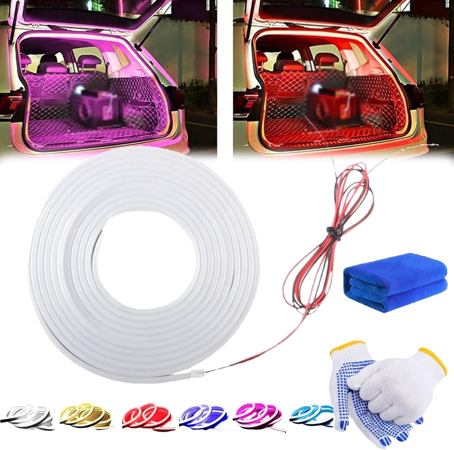 Dynamic Flowing Car Trunk Light Strip,Dynamic Car Trunk Lights Strip ...
