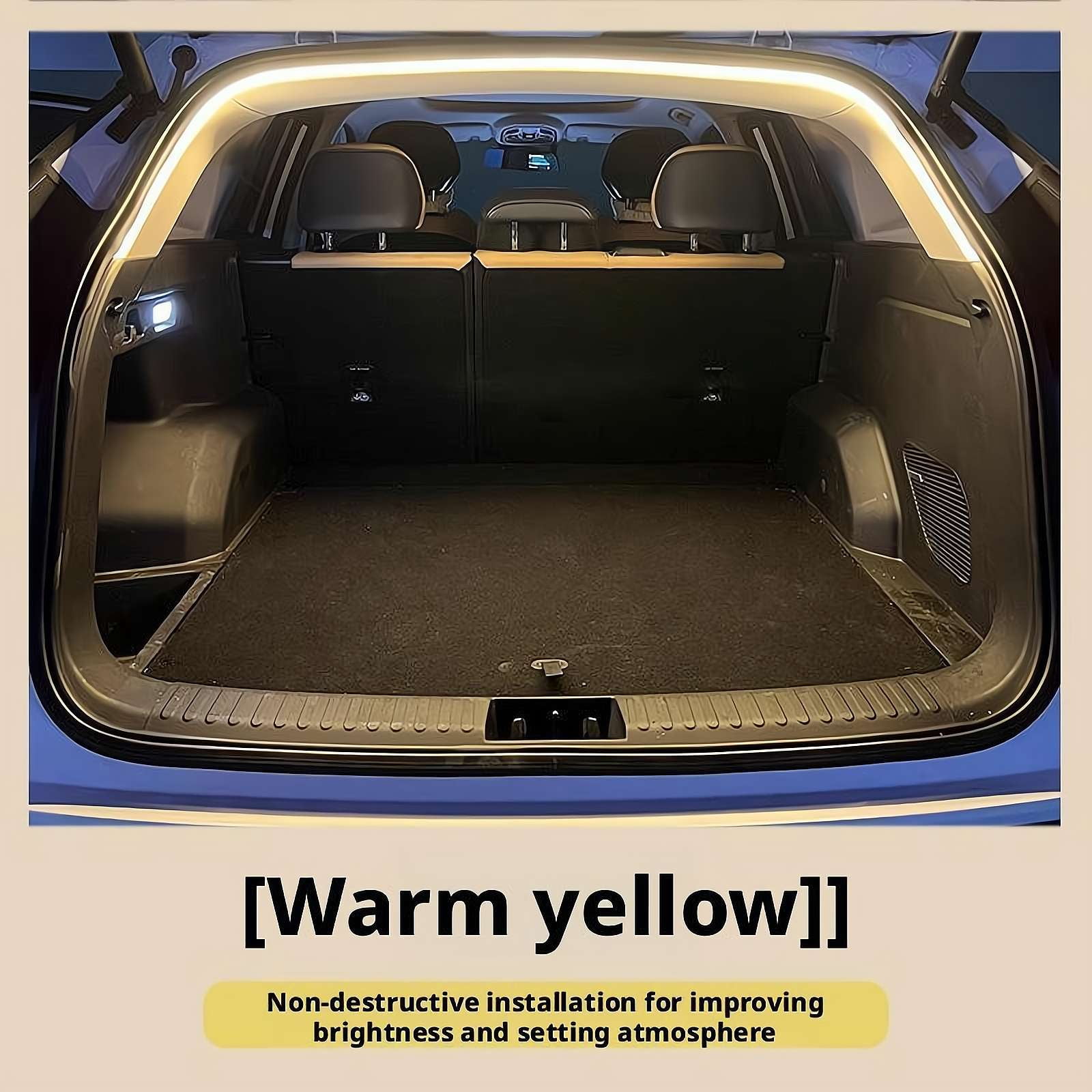 Dynamic Flowing Car Trunk Light Strip, Trunk Led Light Strip, Led Strip ...