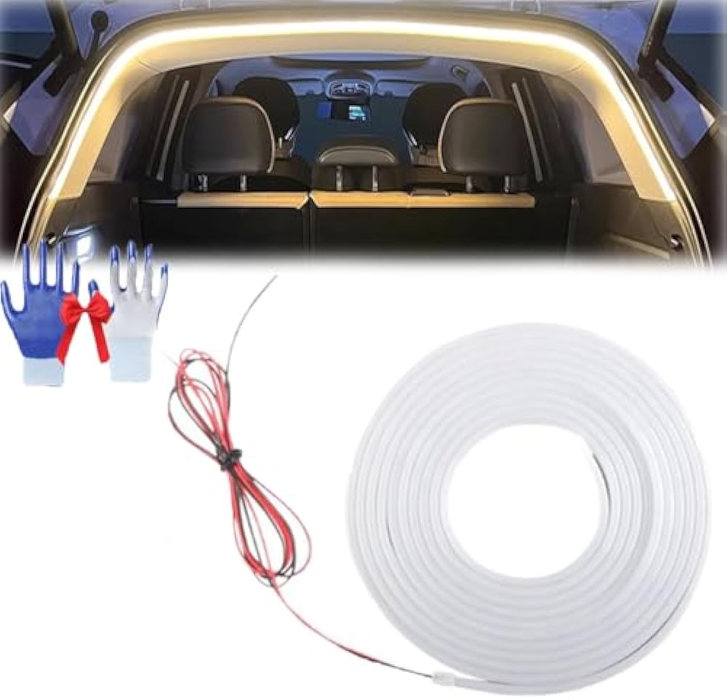 Dynamic Flowing Car Trunk Light Strip, Waterproof Flexible Led Strip ...