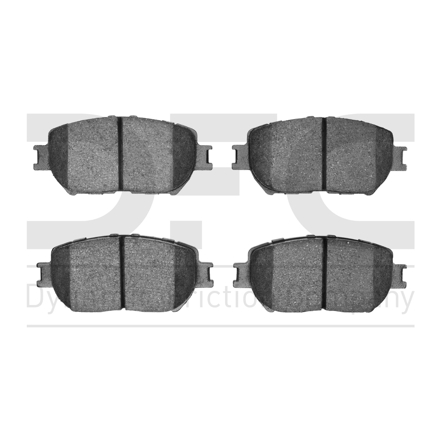 Dynamic Friction Company 5000 Advanced Brake Pads - Ceramic 1551-0908 ...