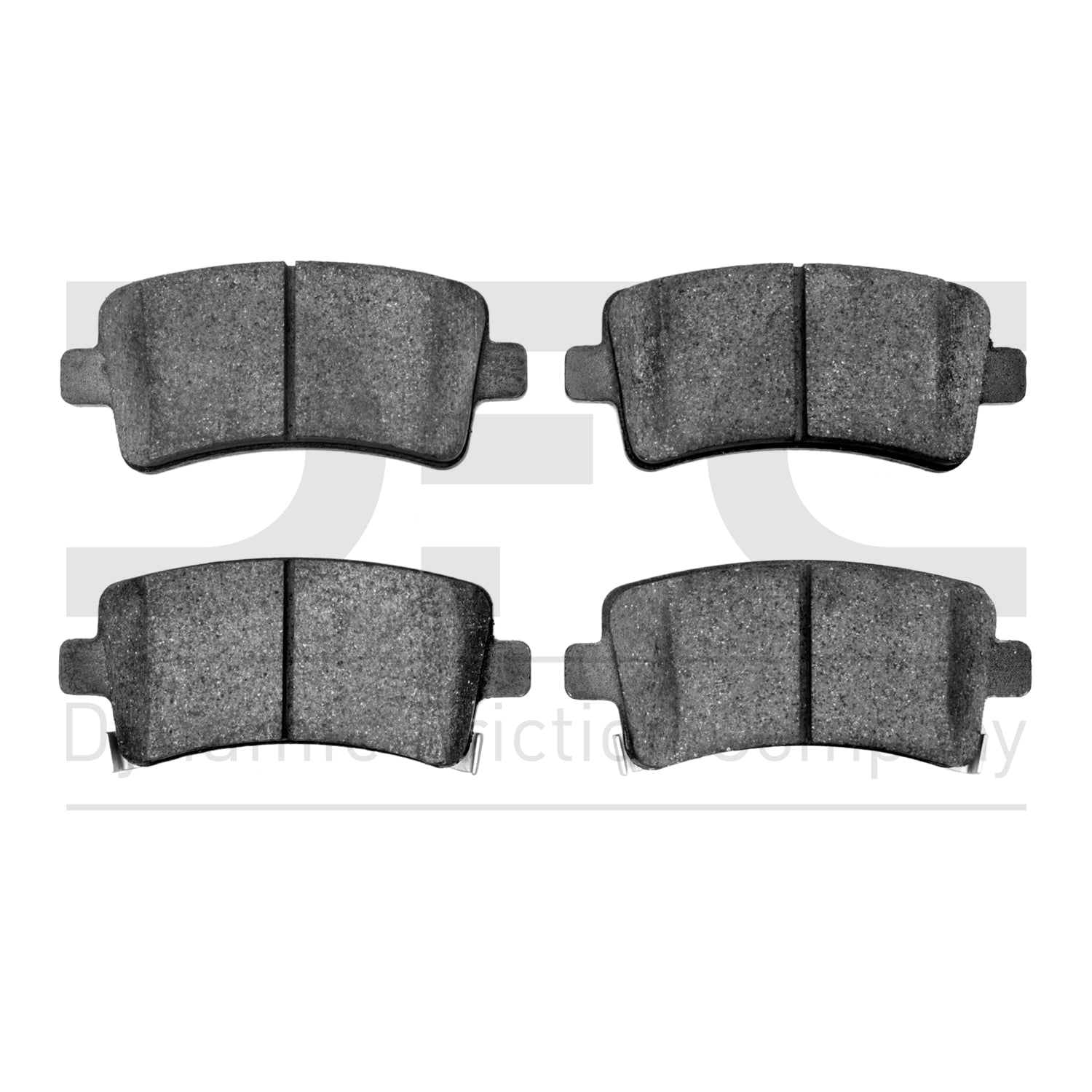 Dynamic Friction Company 5000 Advanced Brake Pads - Ceramic 1551-1430 ...