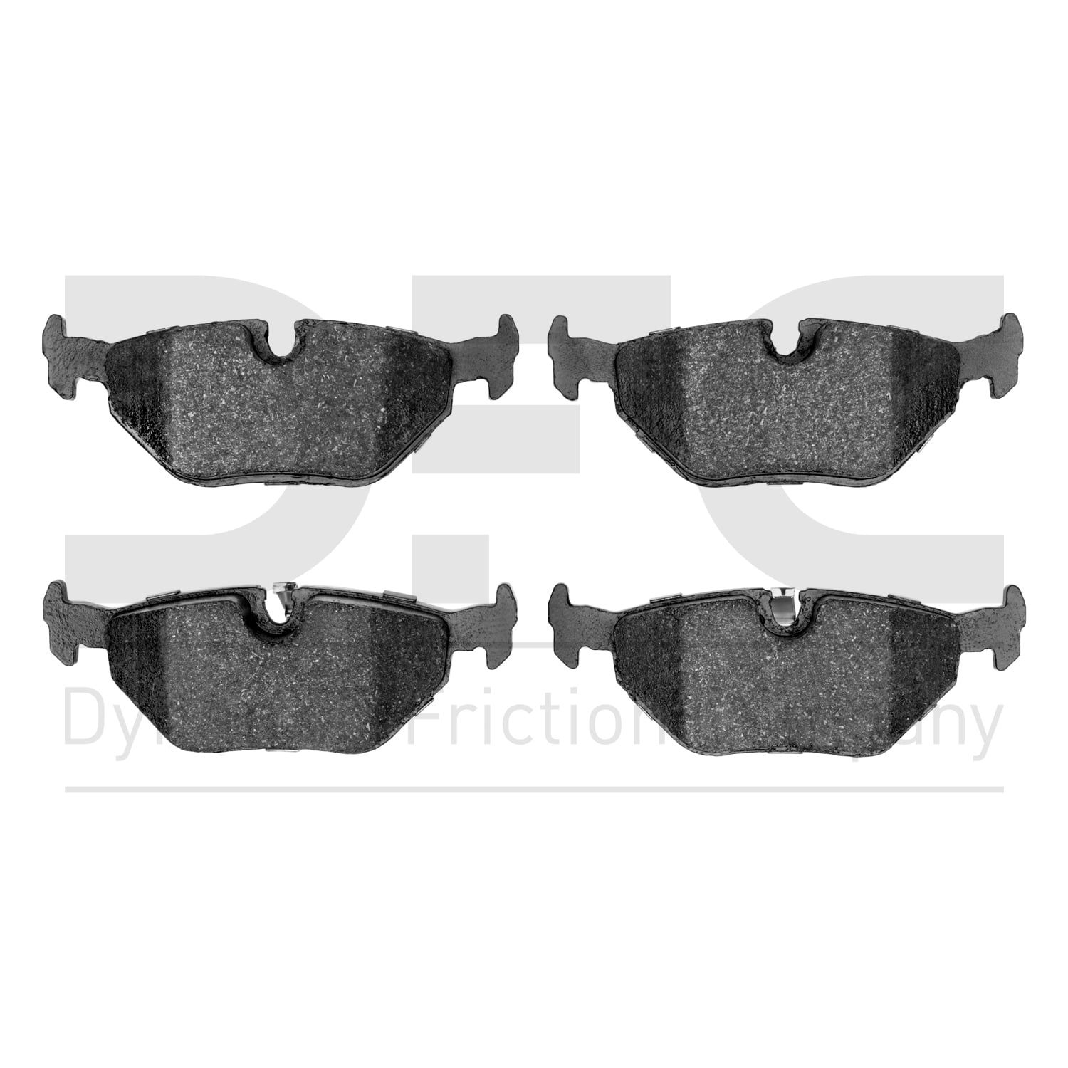 Dynamic Friction Company 5000 Advanced Brake Pads - Low Metallic 1552 ...