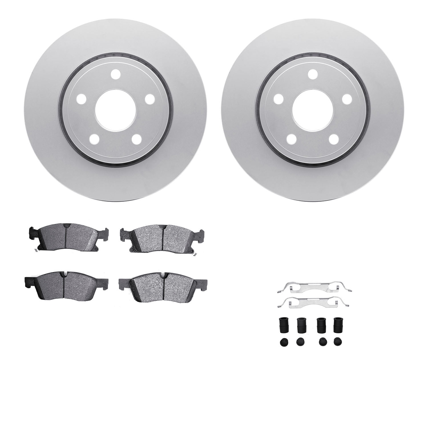 Dynamic Friction Company Front Geospec Brake Rotors with Ultimate Duty ...