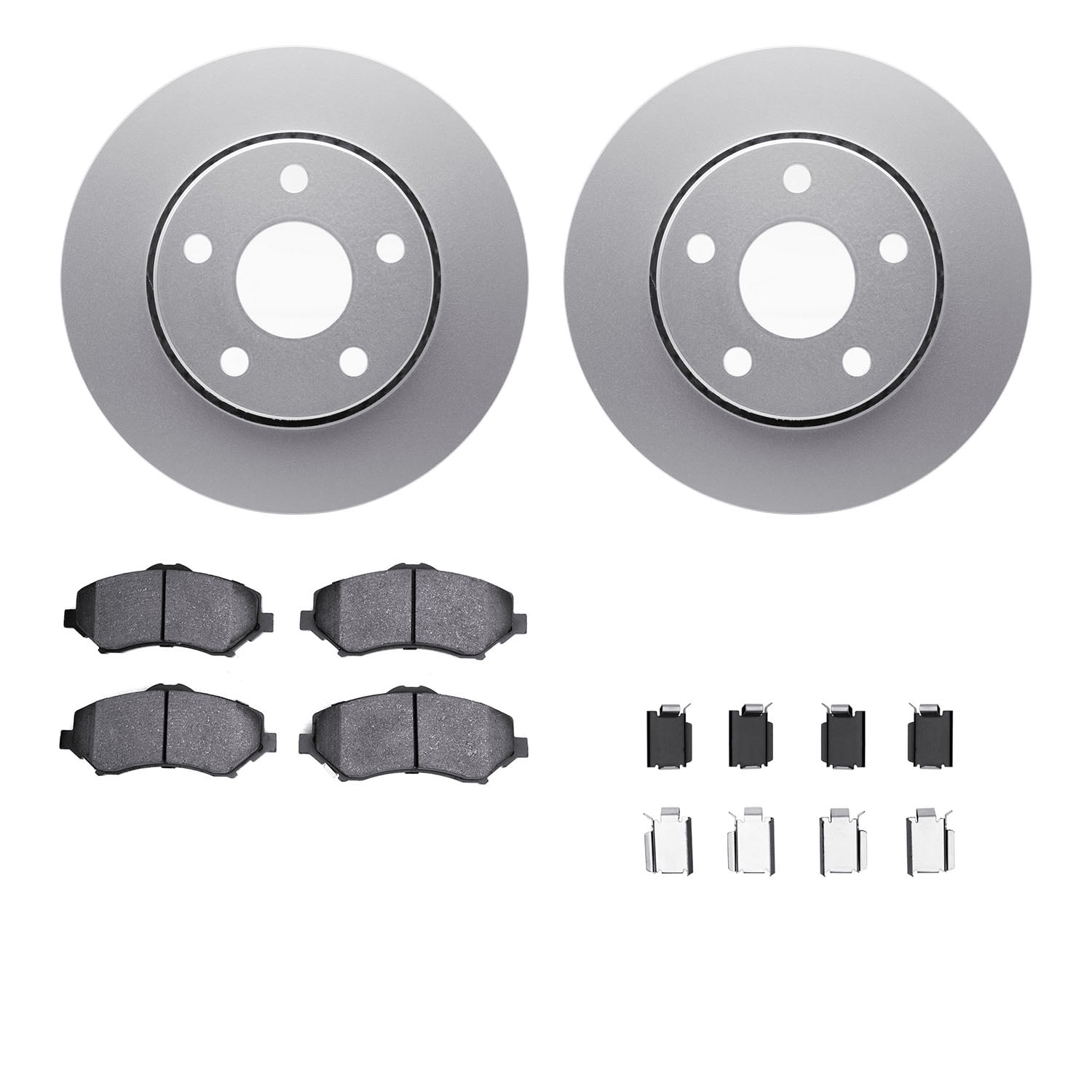 Dynamic Friction Company Front Geospec Brake Rotors with Ultimate Duty ...