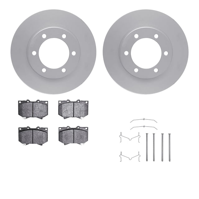 Dynamic Friction Company Front Geospec Brake Rotors with Ultimate Duty ...