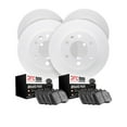 Dynamic Friction Company Front Rear Geospec Brake Rotors with 5000 ...