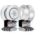Dynamic Friction Company Front and Rear Geospec Brake Rotors Kit | 4000 ...