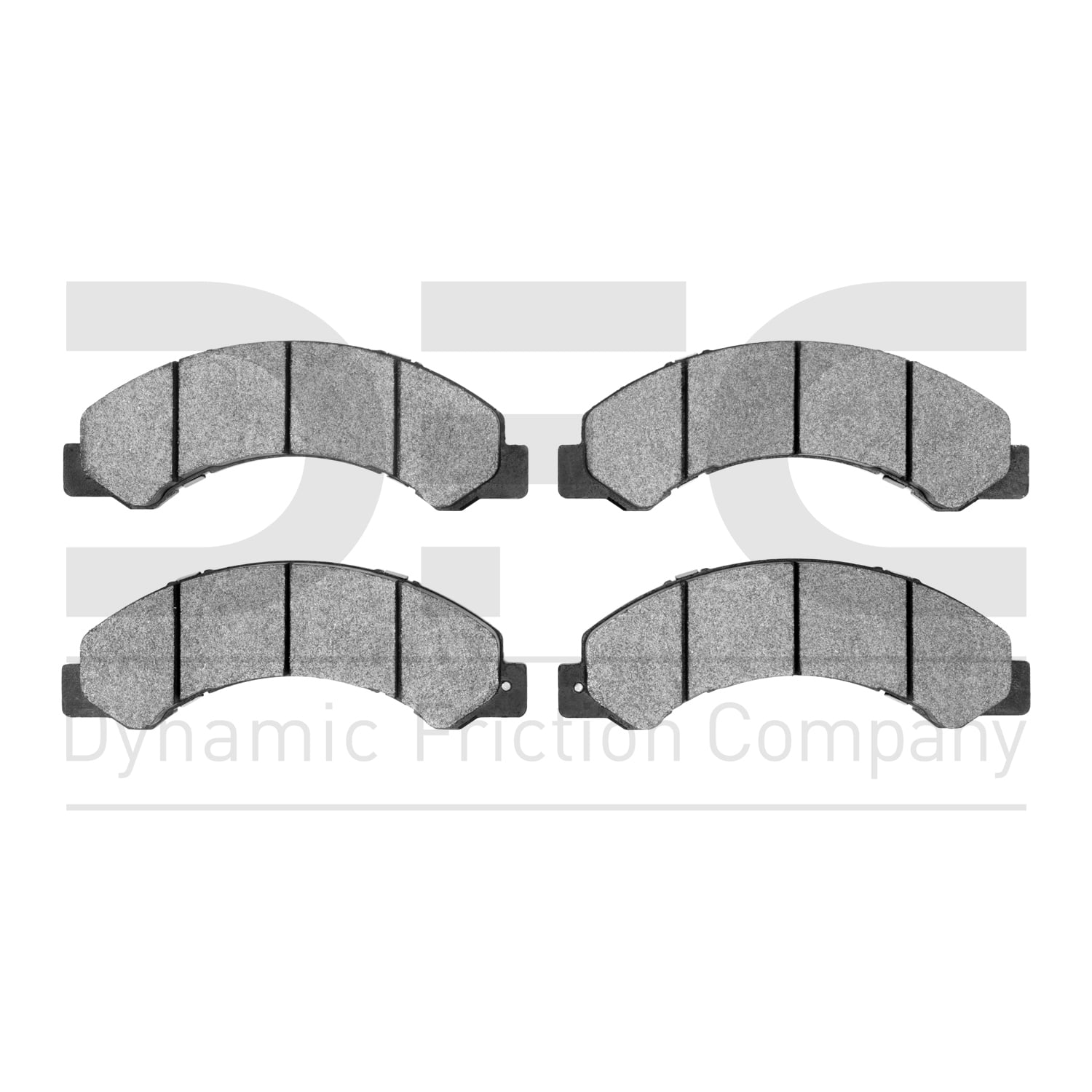 Dynamic Friction Company Heavy Duty Brake Pads - Semi Metallic 1214 ...