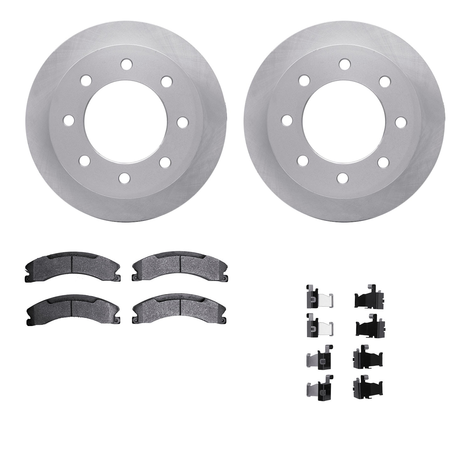 Dynamic Friction Company Rear Brake Rotors with Ultimate Duty ...