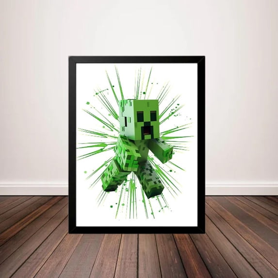 Dynamic Gamer Wall Decor – Minecraft Gaming Print Poster 16x24 UNFRAMED ...
