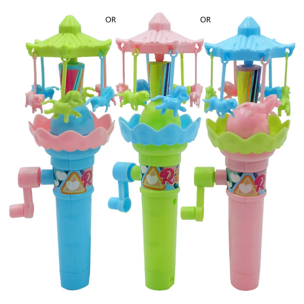 Dynamic Hand Cranked Carousel Toy with Pendants for Stall Market Street ...