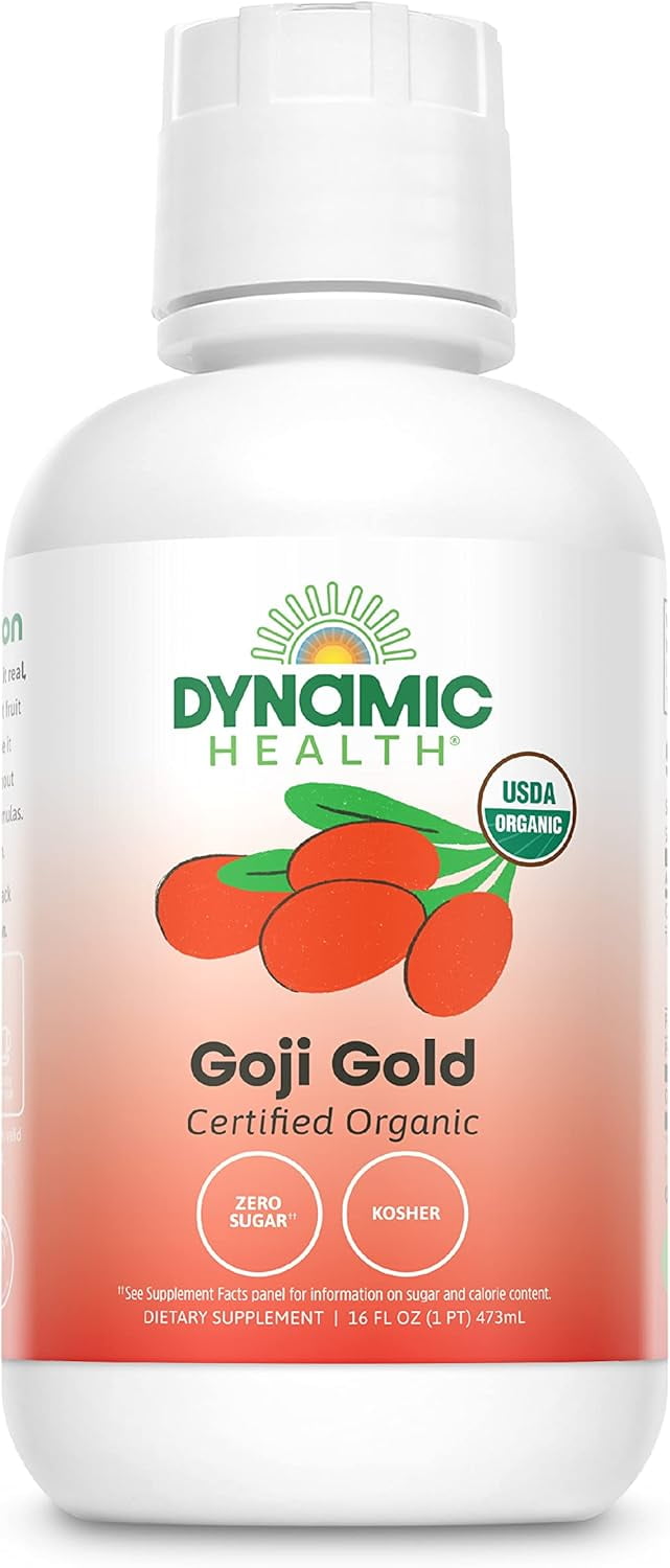 Dynamic Health Goji Berry Gold Juice, 16 Oz - Walmart.com