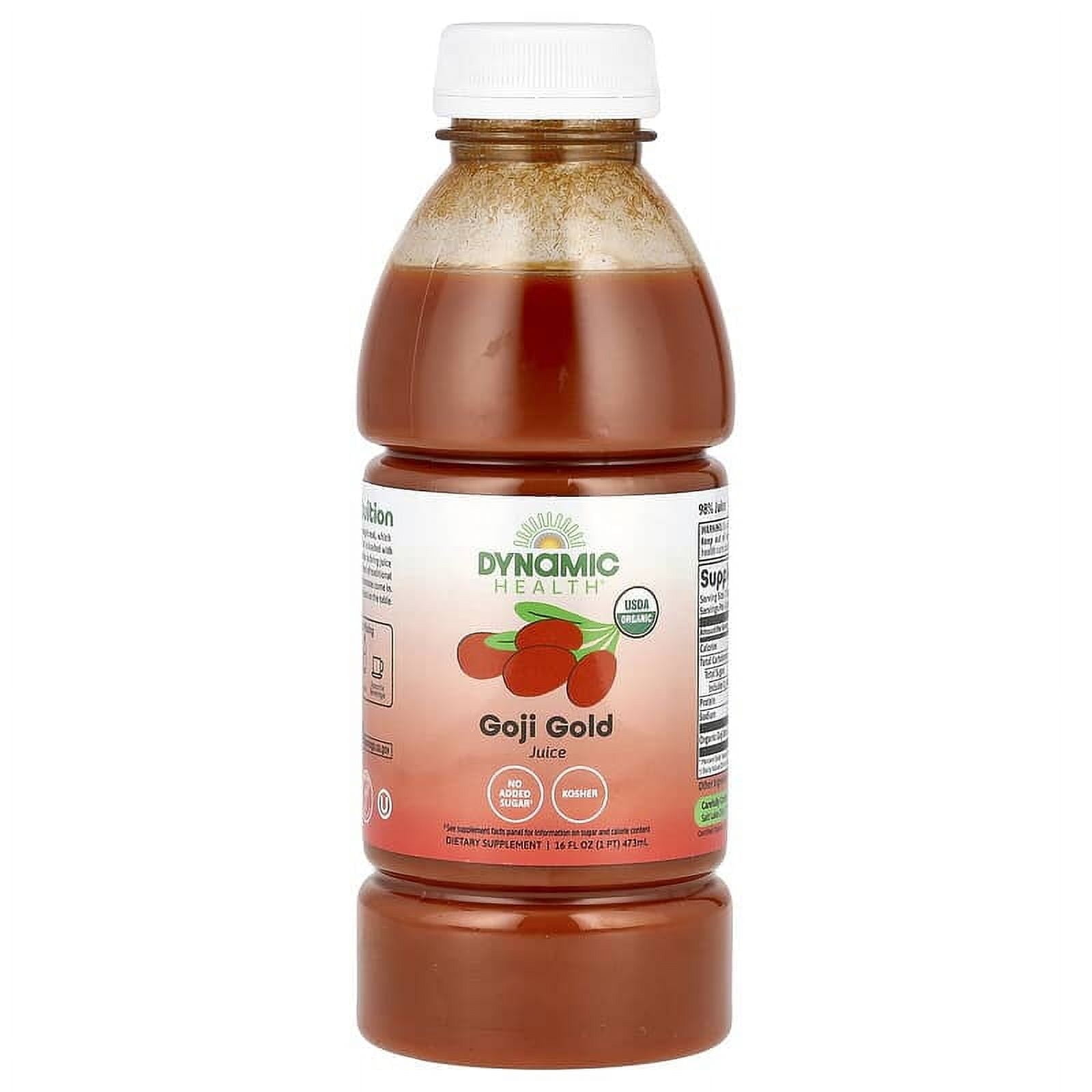 Dynamic Health, Goji Gold Juice, 16 fl oz Pack of 4 - Walmart.com