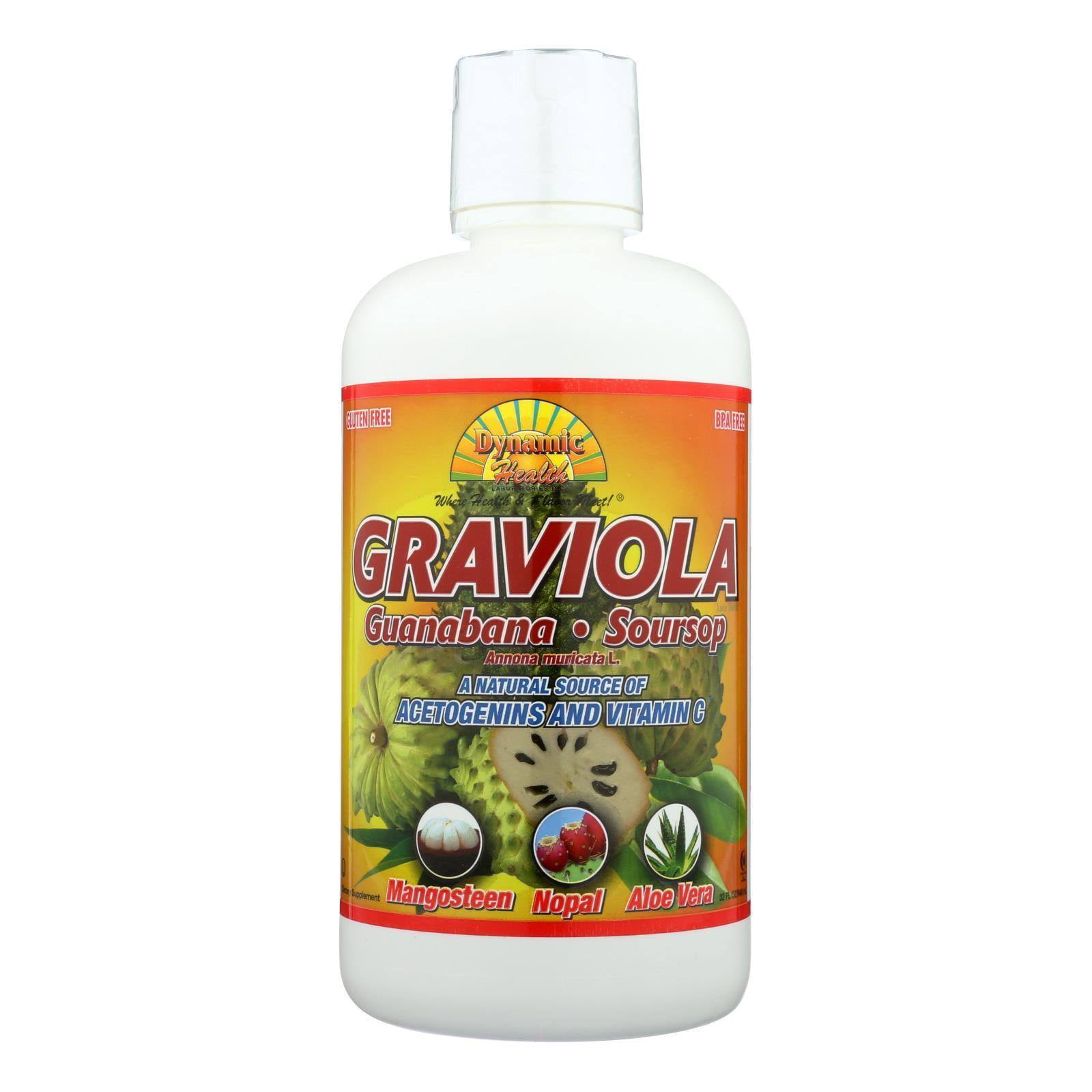 Dynamic Health Graviola Guanabana-Soursop Extract Superfruit Juice ...