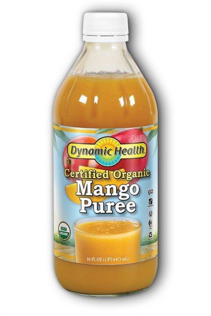 Dynamic Health Mango Puree Certified Organic 16 oz Bottle - Walmart.com