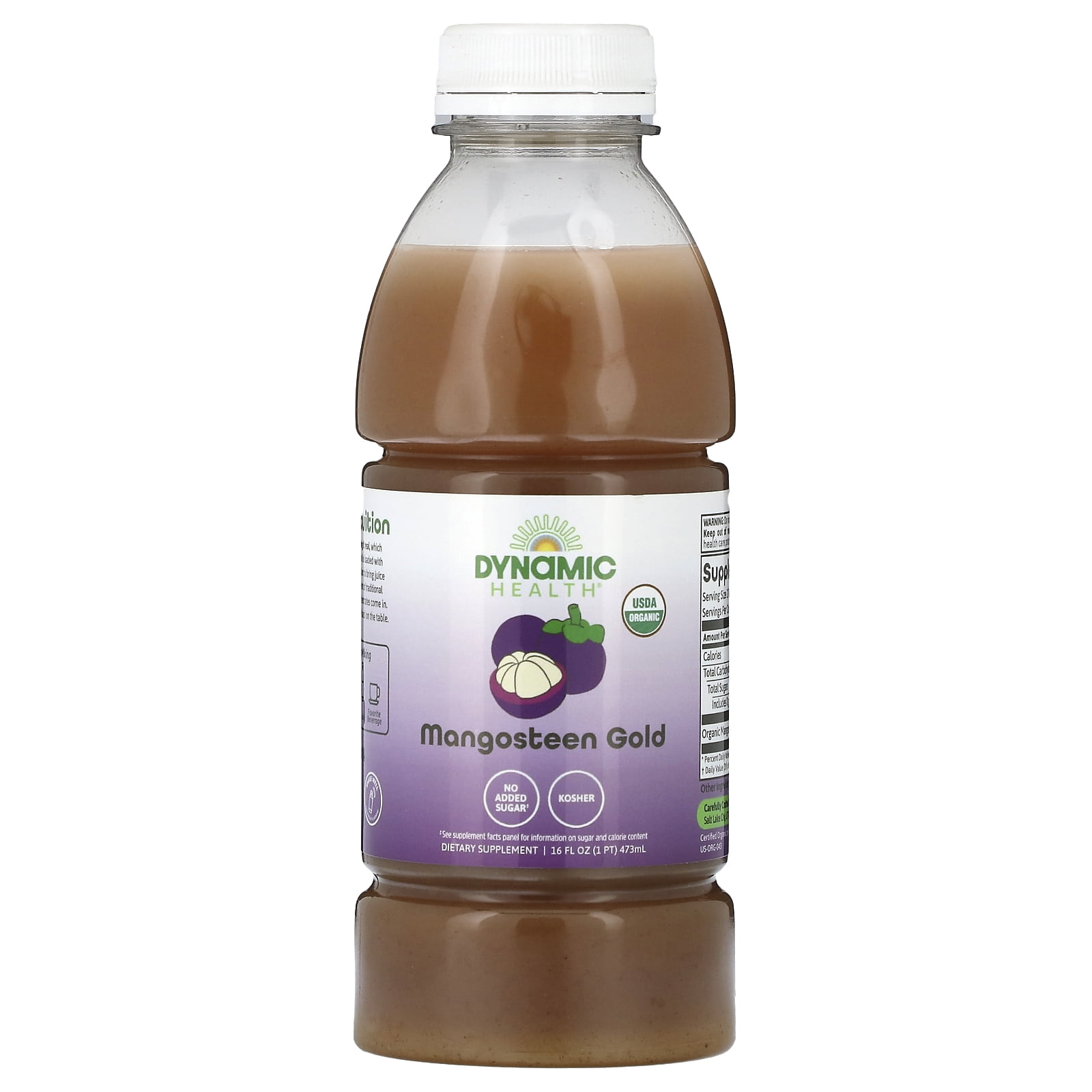 Dynamic Health Mangosteen Gold | Organic Antioxidant Juice | Dietary ...