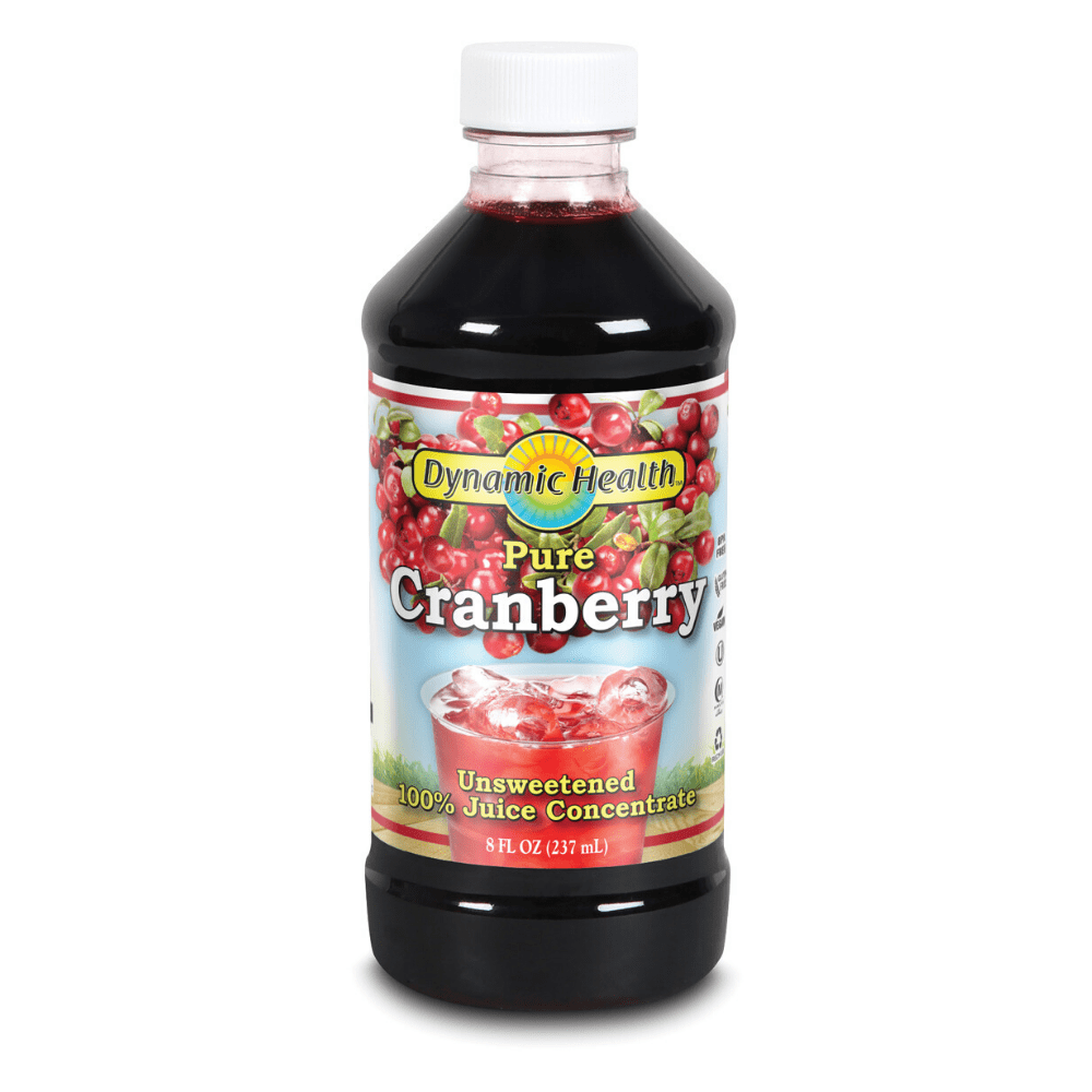Dynamic Health Natural Healthy Real Cranberry, Unsweetened, 100% Juice ...